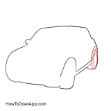 How to draw a mini cooper car step by step with pictures and text ...